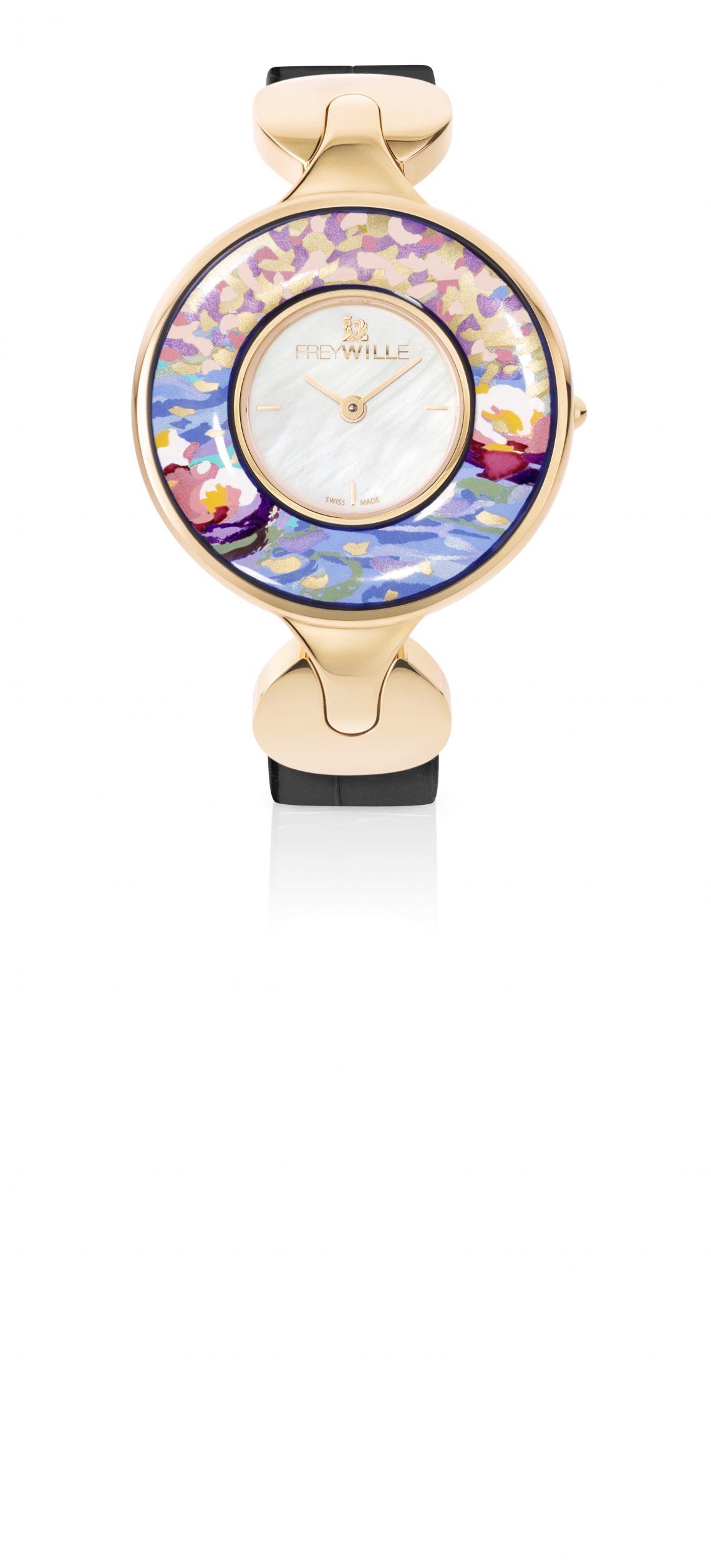 Frey Wille Claude Monet watch in Rose Rold | Solitaire Magazine