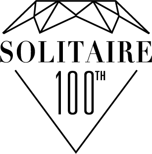 100th issue logo | Solitaire Magazine