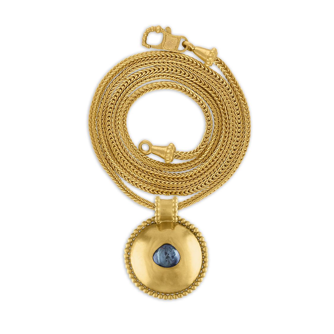 Large Bulla Pendant on Duo Chain | Solitaire Magazine