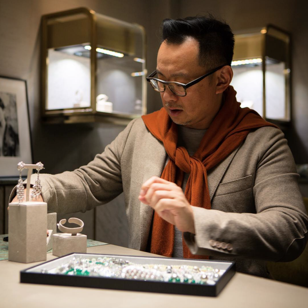 HONG KONG COUTURIER BARNEY CHENG IS ALSO A RENOWNED JEWELLERY DESIGNER ...